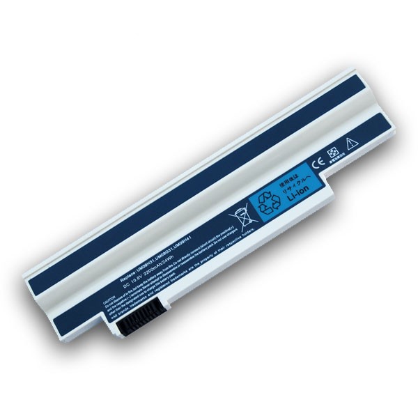 Baterija Za Laptop Acer Aspire One UM A V MAh Cell Li Ion White